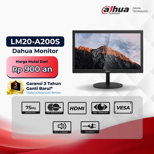 Jual DAHUA LED MONITOR 19.5" LM20-A200S - Kota Surabaya - hexacomputer ...
