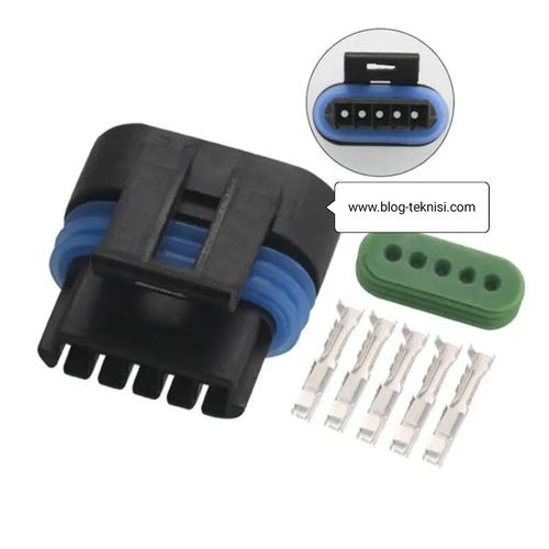 Jual Delphi 5 Way Female Metri-Pack 150 Series, Injector Harness ...