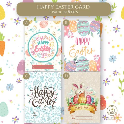 Jual Kartu Ucapan Selamat Paskah/ Happy Easter Greeting Card - A ...