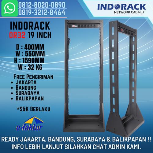 Jual OPEN RACK 32U INDORACK - OR32 RACK SERVER 32U OPEN RACK - Kota ...