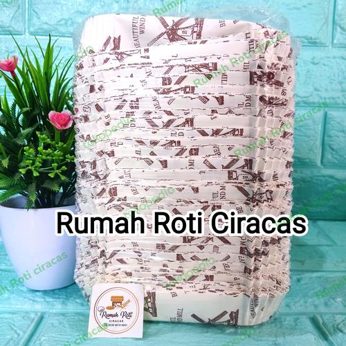Jual CUP ROTI WINDMILL ROUND CAKE / PAPER LAMINASI OVAL 1 MOTIF 14CM ...