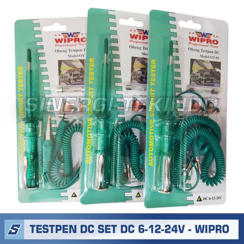 Jual Test Pen Listrik Arus DC - WIPRO Tespen Automotive Tester Test Pen ...