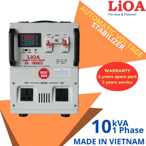 Jual Stabilizer / Stavolt 10 kVA LiOA SH-10000 II, 1 Phase - Kota Denpasar - LIOA Stavolt ...