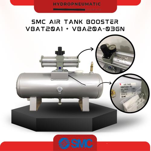 Jual SMC AIRTANK VBA20A-03GN WITH VBAT20 SMC - Jakarta Barat - HYDROPNEUMATIC MANDIRI | Tokopedia