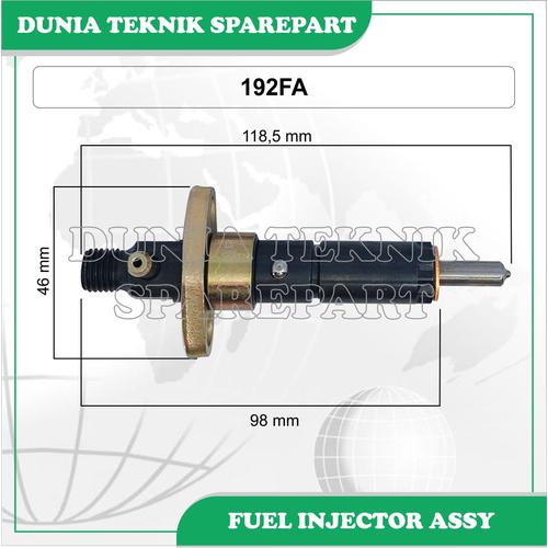 Jual 192FA FUEL INJECTOR ASSY DIESEL ENGINE & DIESEL GENSET - Kota ...
