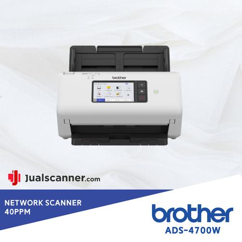 Jual Scanner Brother ADS 4700 W - A4/F4 - 40 Lembar/Menit - Network ...