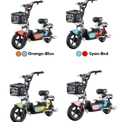 Jual Sepeda Listrik Greentech GT Stylish Moped Electric Bike Garansi ...