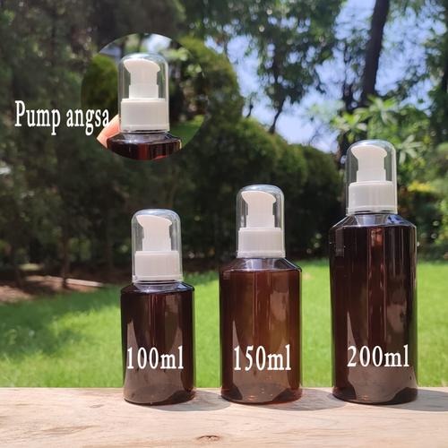 Jual Botol Pump skincare Pump Lotion 100ml Botol Lotion Sabun Mandi gel ...