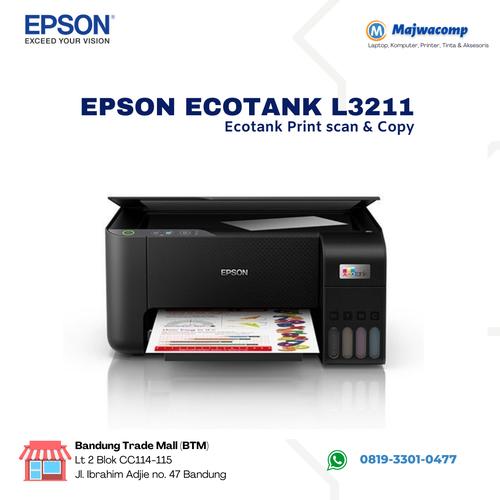 Jual Epson EcoTank L3211 A4 All-in-One Ink Tank Printer - Kota Bandung - Majwa Computer | Tokopedia