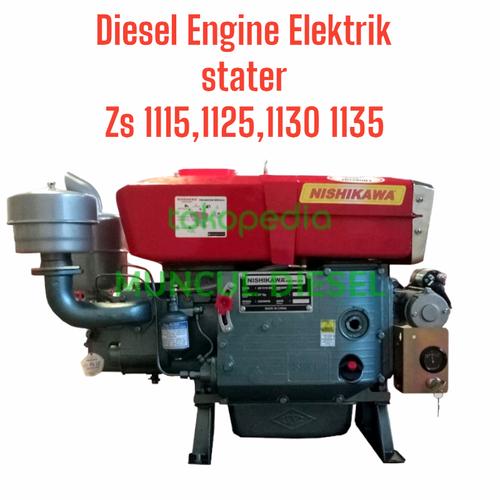 Jual Mesin Diesel Engine Zs1115 Nisikawa Diesel 26HP elektrik Stater - Zs 1115 (26HP) - Kota ...