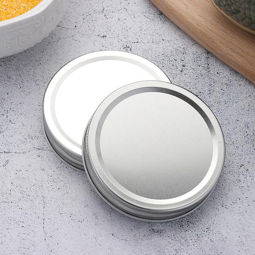 Jual BALL MASON JAR - Stainless Steel Metal Lids - Tutup Gelas / Toples ...