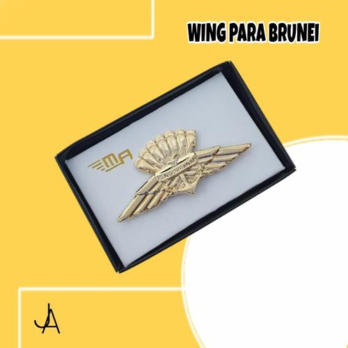 Jual WING PARA BRUNEI BREVET BRIVET PIN BROS AKSESORIS EXCLUSIVE - Kota ...