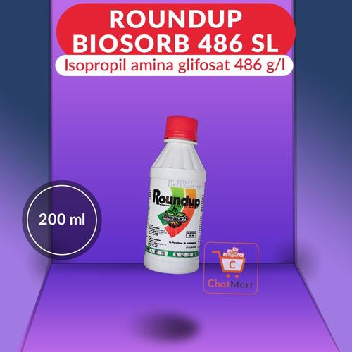 Jual Roundup 486 SL 200 ml | Herbisida/Racun Rumput & Gulma - Jakarta ...