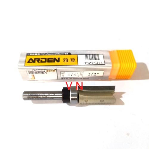 Jual Mata Router/Profil 12mm Roda/Bearing Atas/Flush Trimmer Bits ARDEN ...