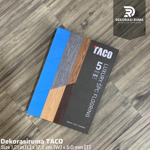 Jual Lantai Spc Taco Motif Kayu Pemasangan Sistem Klik - Jakarta Timur ...