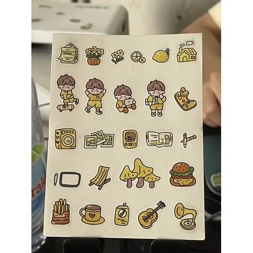 Jual STICKER DIARY LUCU TEMPELAN STIKER MOTIF BUAT CASE DIY/BOTOL/GELAS ...