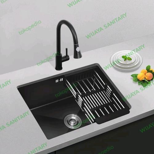 Jual KITCHEN SINK ONAN 5040 UNDERMOUNT STAINLESS BLACK BODY - Jakarta ...