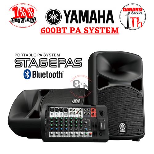 Jual Yamaha Stage Pass 600BT Portable PA System with 10 Channel Power ...