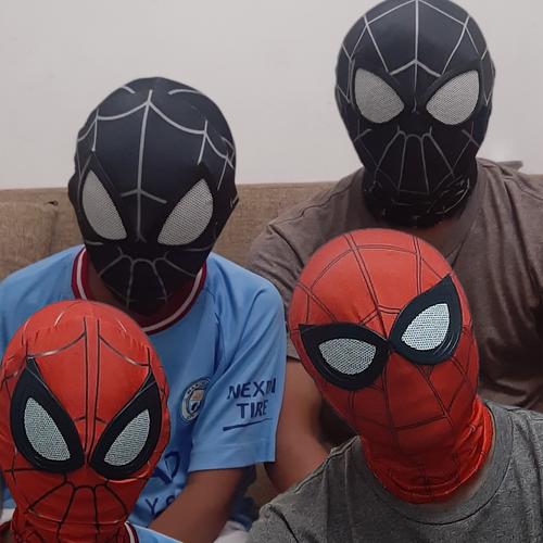Jual Topeng kostum cosplay spiderman mask kain superhero Anak dan ...