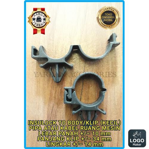 Jual INSULOCK TO BODY/ KLIP KECIL PIPA ATAU KABEL RUANG MESIN - Kab ...