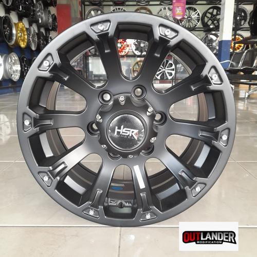 Jual Pelek Mobil Offroad R15 For Dmax Panther Velg Racing HSR Wheels ...