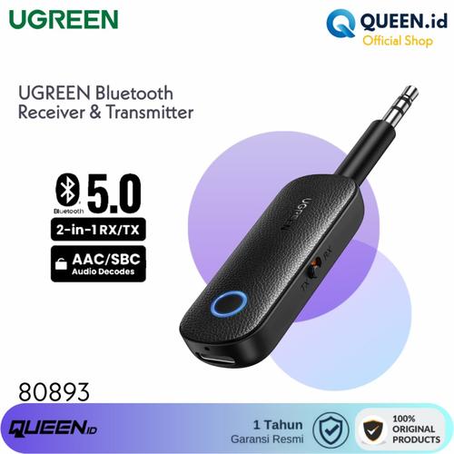 Jual UGREEN Adapter Bluetooth 5.0 Receiver Transmitter - Car Speaker 80893 - Kab. Tangerang ...