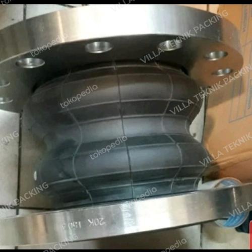 Jual Flexible Rubber Joint Twinflex Jis 20K Tozen 3" inch DN80 ...