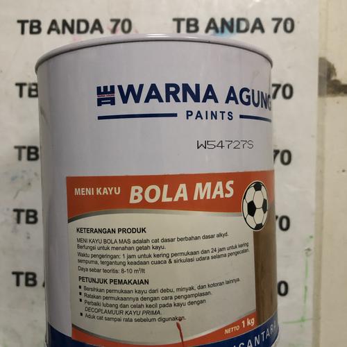 Jual Meni kayu/ meni kayu bola mas/ meni orange/ warna agung - Jakarta ...