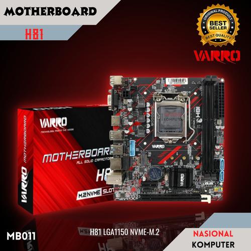 Jual Motherboard Varro H81 socket LGA 1150 NEW | Mobo PC H81 - VenomRX ...