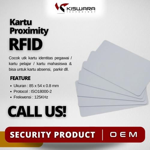 Jual Kartu RFID Proximity 125 Khz Card RFID Tag - Kab. Sleman - KisWaracom | Tokopedia