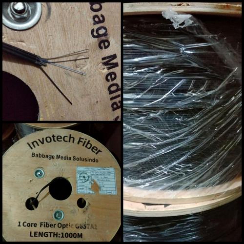 Jual dropcore 1 core 2 core 3 seling INVOTECH kabel fiber optik - 1c 3s ...