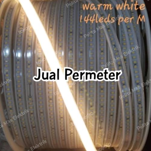 Jual LAMPU LED STRIP SELANG 2835 144 MATA RAPAT PER 1 METER - Kuning ...