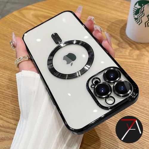 Jual Iphone 13 Pro 13Pro Magsafe Clear Soft Case Cover Casing Lens ...