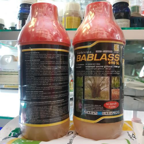 Jual Bablas 490 SL Herbisida Sistemik 1liter/Obat Rumput Liar Bablass ...