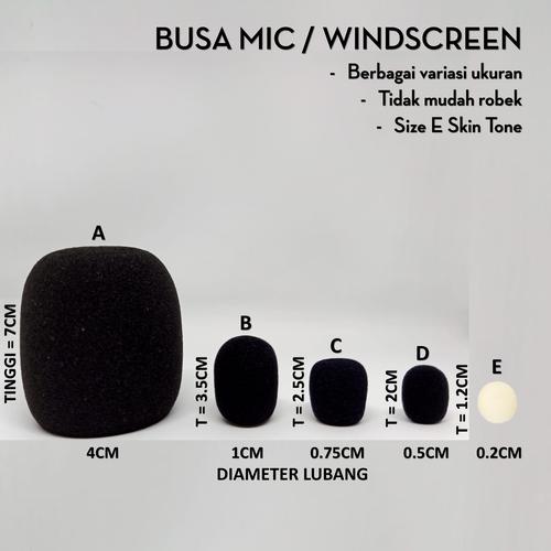Jual Busa Mic Windscreen Kecil - D - Jakarta Barat - RS Tokopedia ...