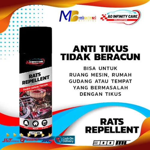 Jual Spray Semprotan Anti Tikus Cairan Pengusir Tikus Mesin Mobil Motor ...
