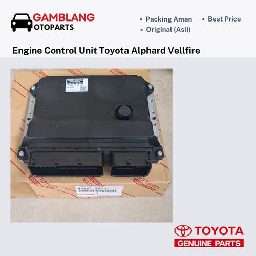 Jual ECU Computer Engine Control Toyota Alphard Vellfire Orisinil ...