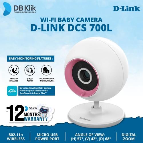 Jual Wi-Fi Baby Camera D-Link DCS 700L - IP Cam D Link DCS-700L ...