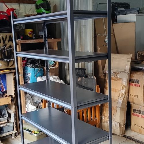Jual lemari rak besi 5 susun ukuran 120 cm plat besi - Kota Balikpapan ...