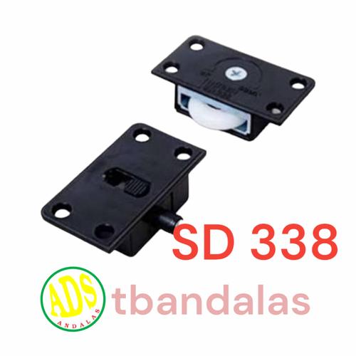 Jual Rel roda sleding pintu lemari geser sliding sleeding SD 338 - Kota ...