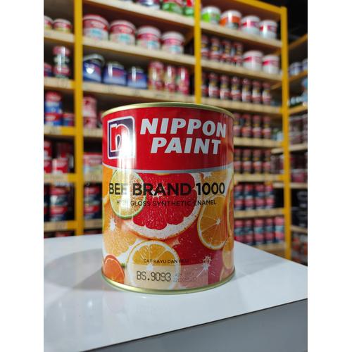 Jual NIPPON PAINT CAT KAYU & BESI BEE BRAND 1000 (ASH GREY BS.9093) 0 ...