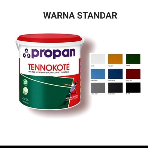 Jual cat propan tennokote 5 kg lapangan Light Blue - Jakarta Timur ...