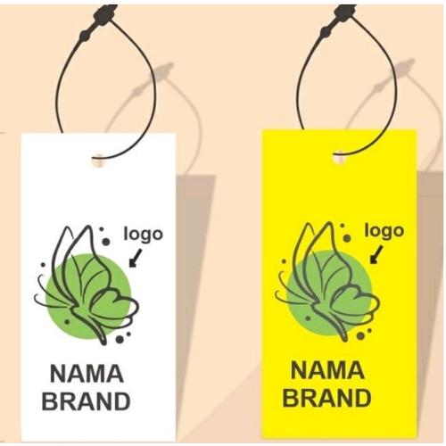 Jual Custom Hang tag Cetak gantungan lembaran ukuran A3 - Kota Bandar ...