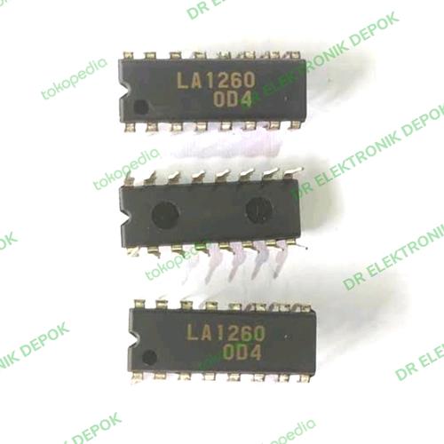 Jual IC LA1260 ASLI - Integrates Circuit LA 1260 DIP ORIGINAL ORI 16 ...
