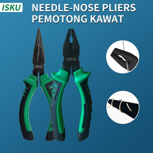 Promo ISKU Tang Kombinasi/Tang Kawat/Tang Kerucut/Tang Hidung 6/8 Inci ...