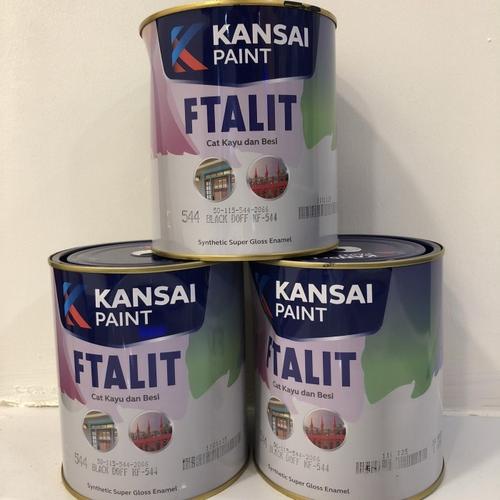 Jual Ftalit Kansai Paint Cat Kayu & Besi / Warna Gloss & Doff 1Kg ...