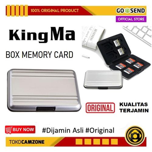 Jual Kingma Box Case Tempat Memory Card For SD & TF Card - Jakarta ...