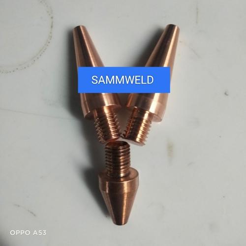 Jual Mata Las Titik ( Spot Welding) dia 16 mm x 50 x Drat M -10 Custom ...