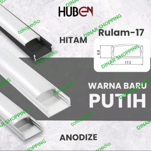Jual List Rel RUMAH LAMPU HUBEN RULAM -17 LED STRIP ALUMUNIUM Acrylic ...