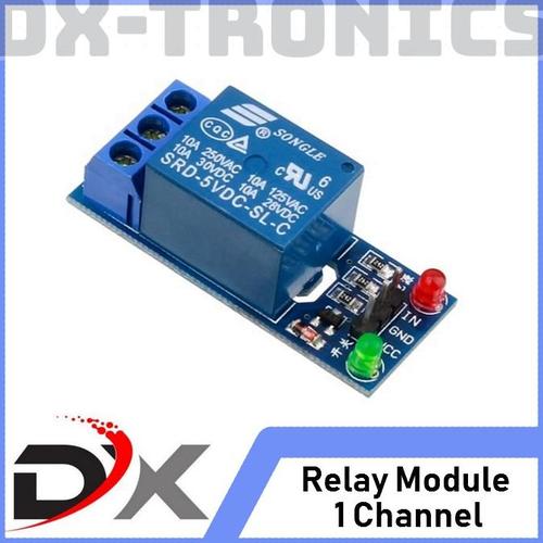Jual Relay Module 1 Channel 5V With Optocoupler (Arduino Compatible ...